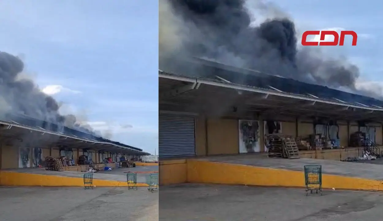 Demolerán instalaciones de nave que se incendió en el Merca SD