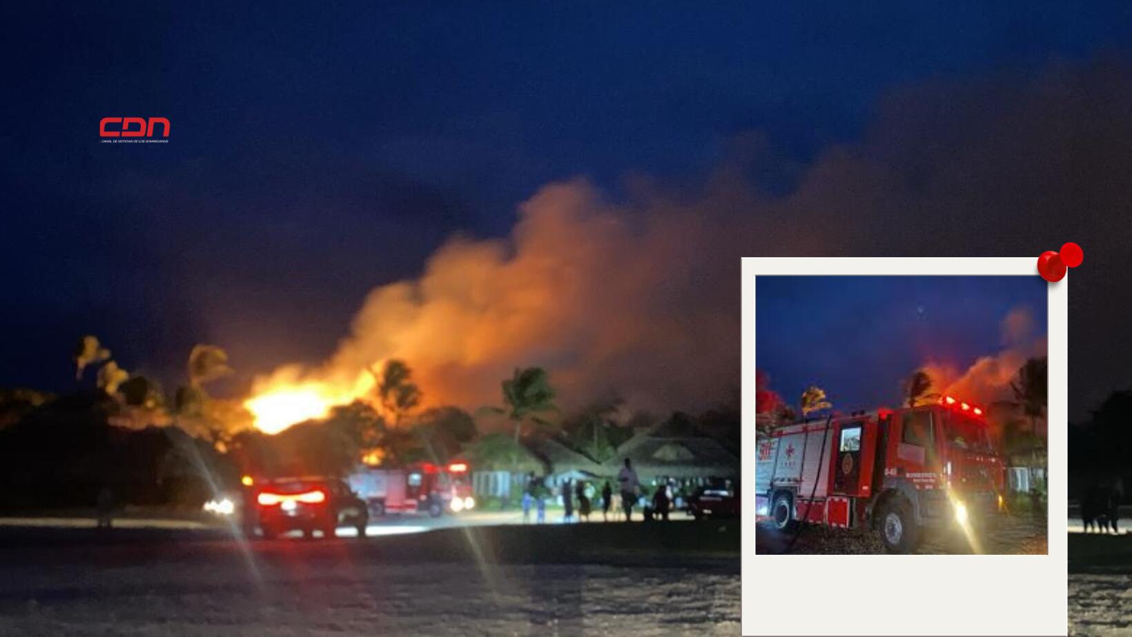 Propietarios y empleados lamentan incendio en Cap Cana