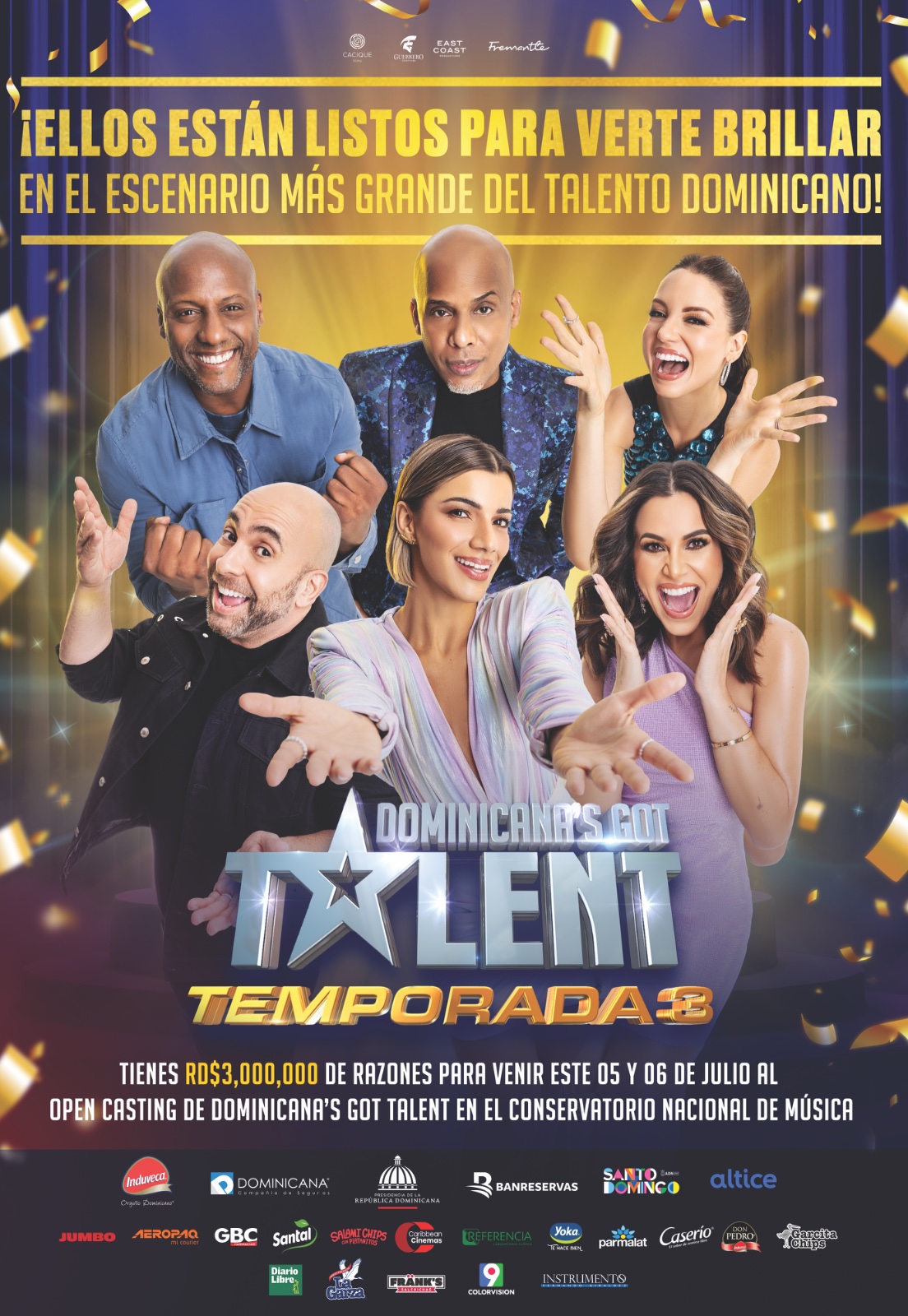 Dominicana’s Got Talent anuncia jueces y presentadores - CDN - El Canal ...