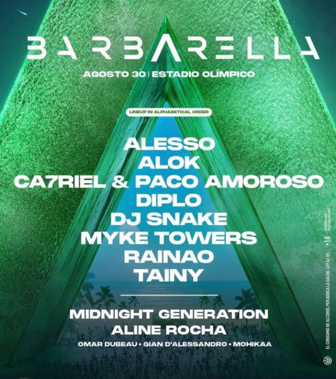 Barbarella 2025: Cerveza Presidente