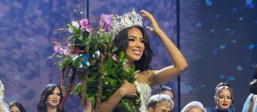 Así coronaron a Jennifer Ventura como Miss Universo RD