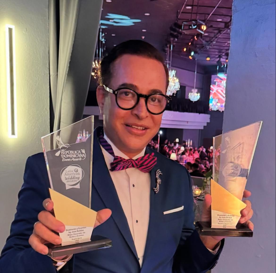 Jean Roldán se alza con dos Latin American Wedding Awards
