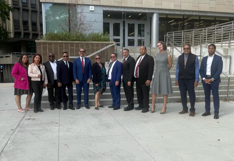 Asjana David, visita Lehman College para establecer vínculos