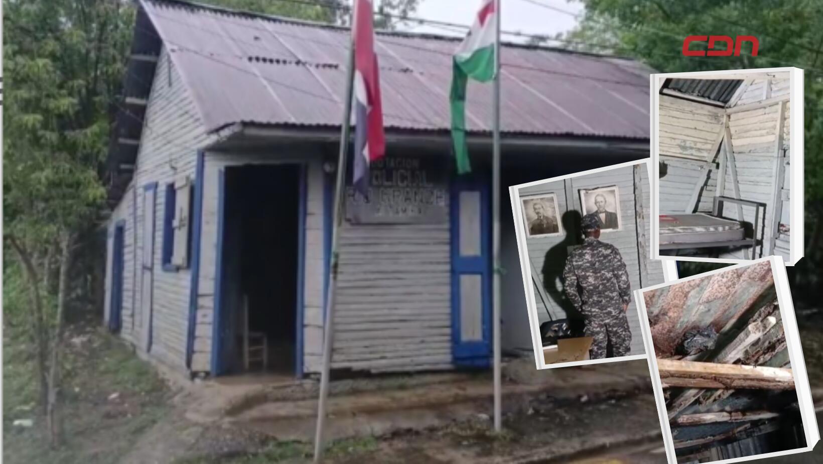 Deplorables condiciones de destacamento policial en Río Grande