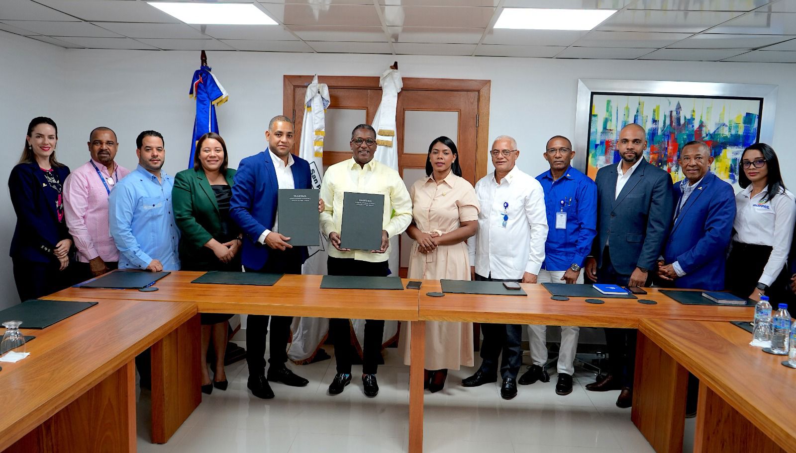 Idoppril y Ayuntamiento SPM firman convenio en favor de servicios