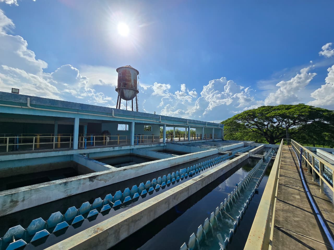 Edenorte desarrolla circuito exclusivo para planta de agua Cenoví