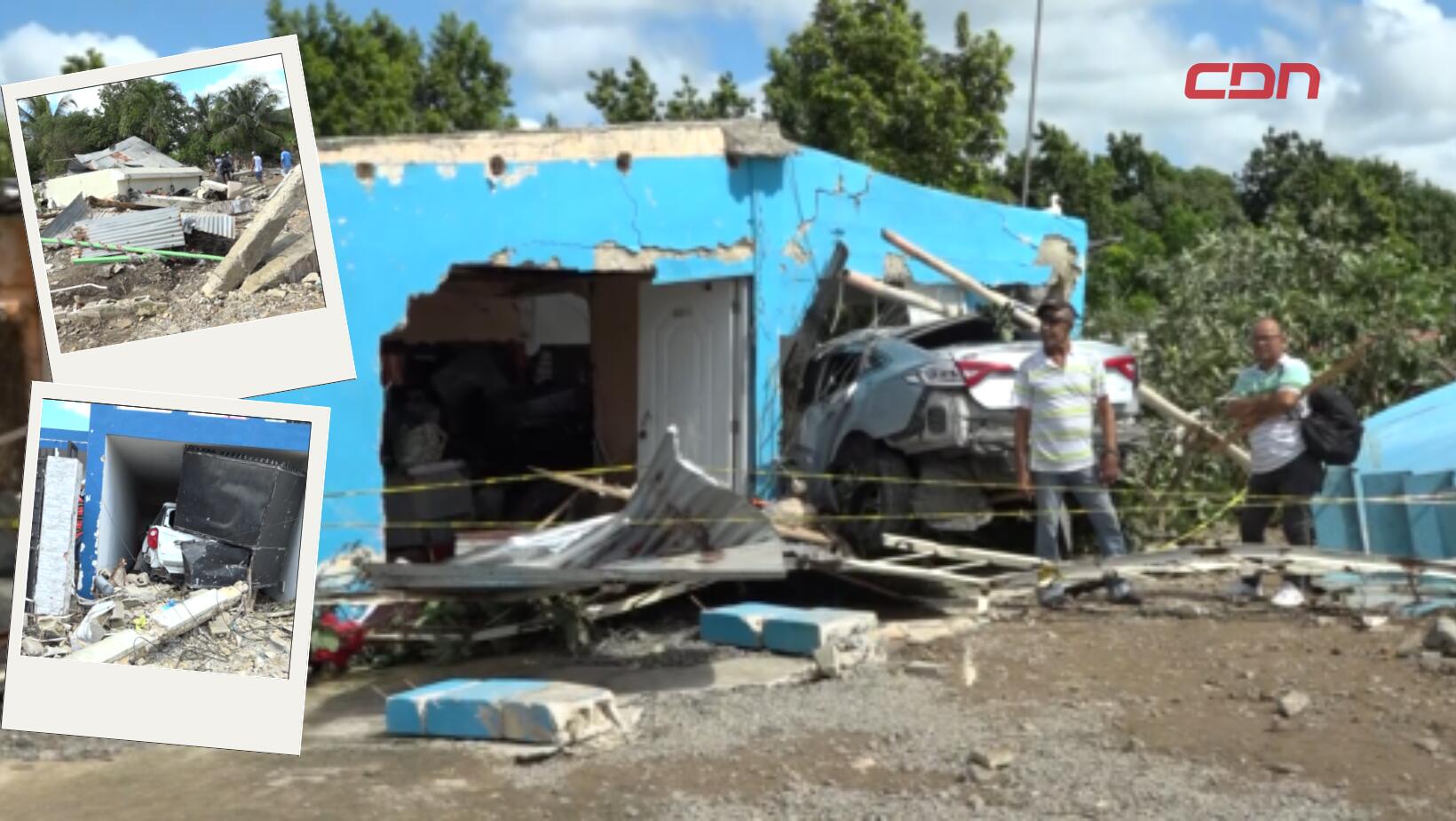 Familias afectadas por explosión de tanque duermen al intemperie