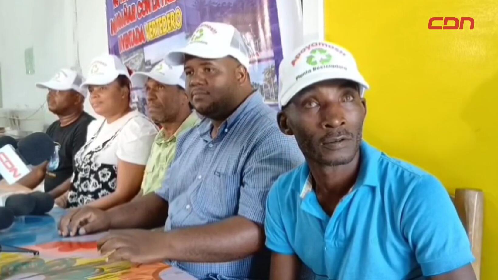 Residentes de La Cuaba respaldan planta recicladora