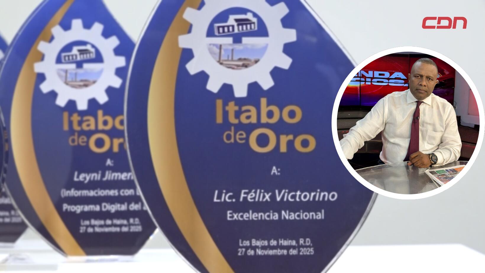 Premios Itabo de Oro reconocen al periodista Felix Victorino