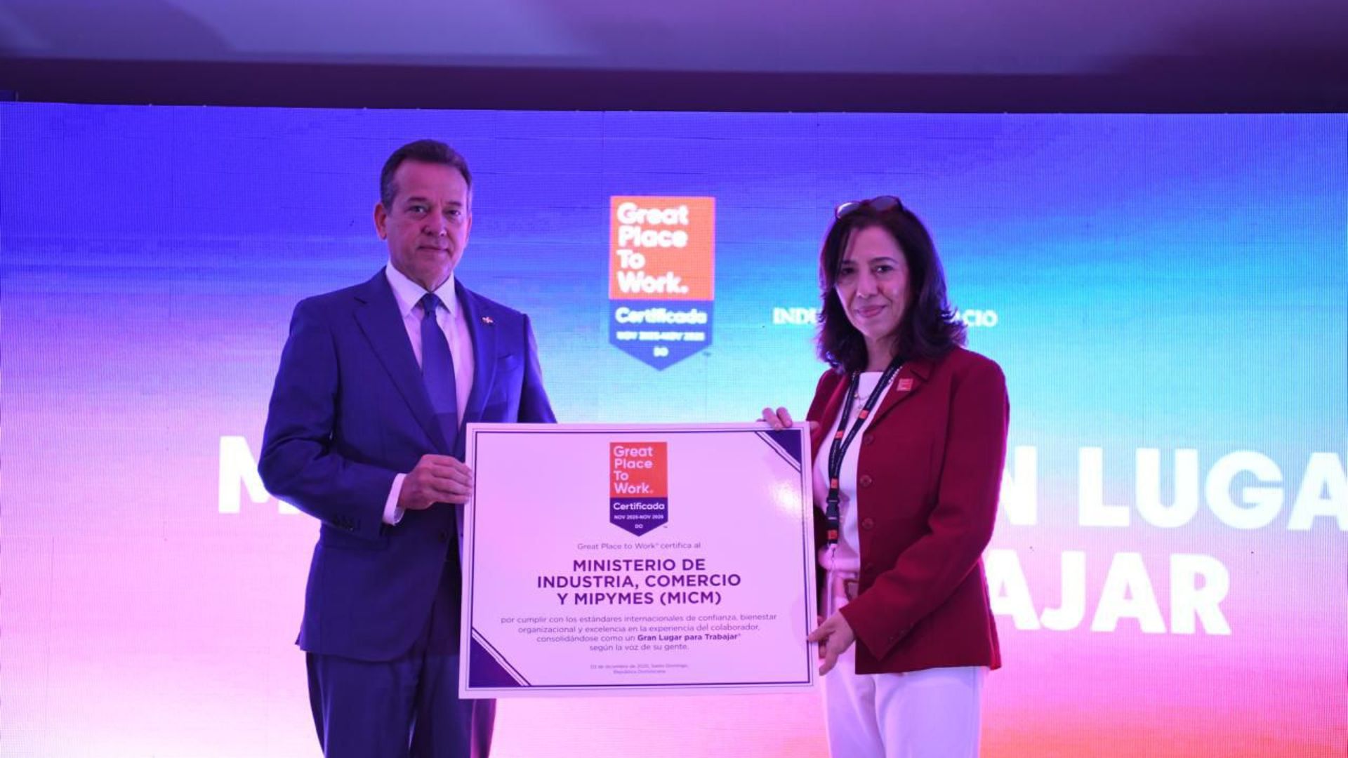 MICM recibe certificación Great Place to Work®️