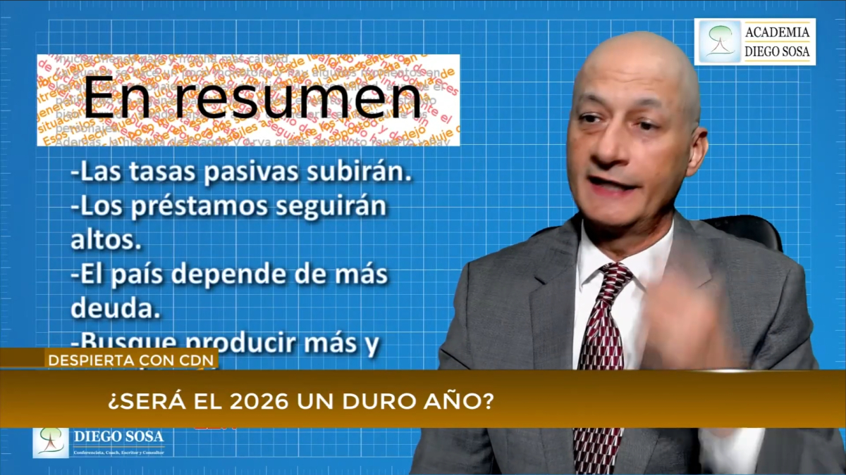 Diego Sosa advierte "bomba de tiempo" económica para 2026