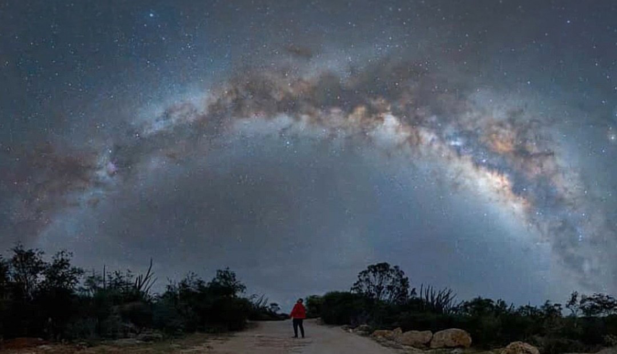 Fotos: Vía Láctea ilumina el cielo de Pedernales