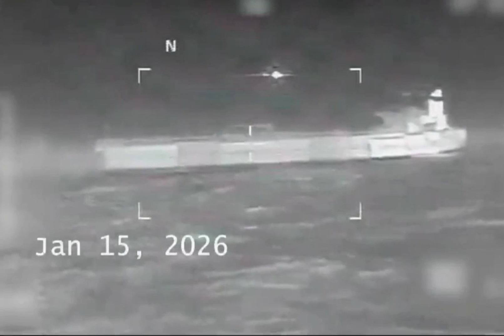 Fuerzas de EE.UU. incautan al petrolero Verónica en aguas Caribe