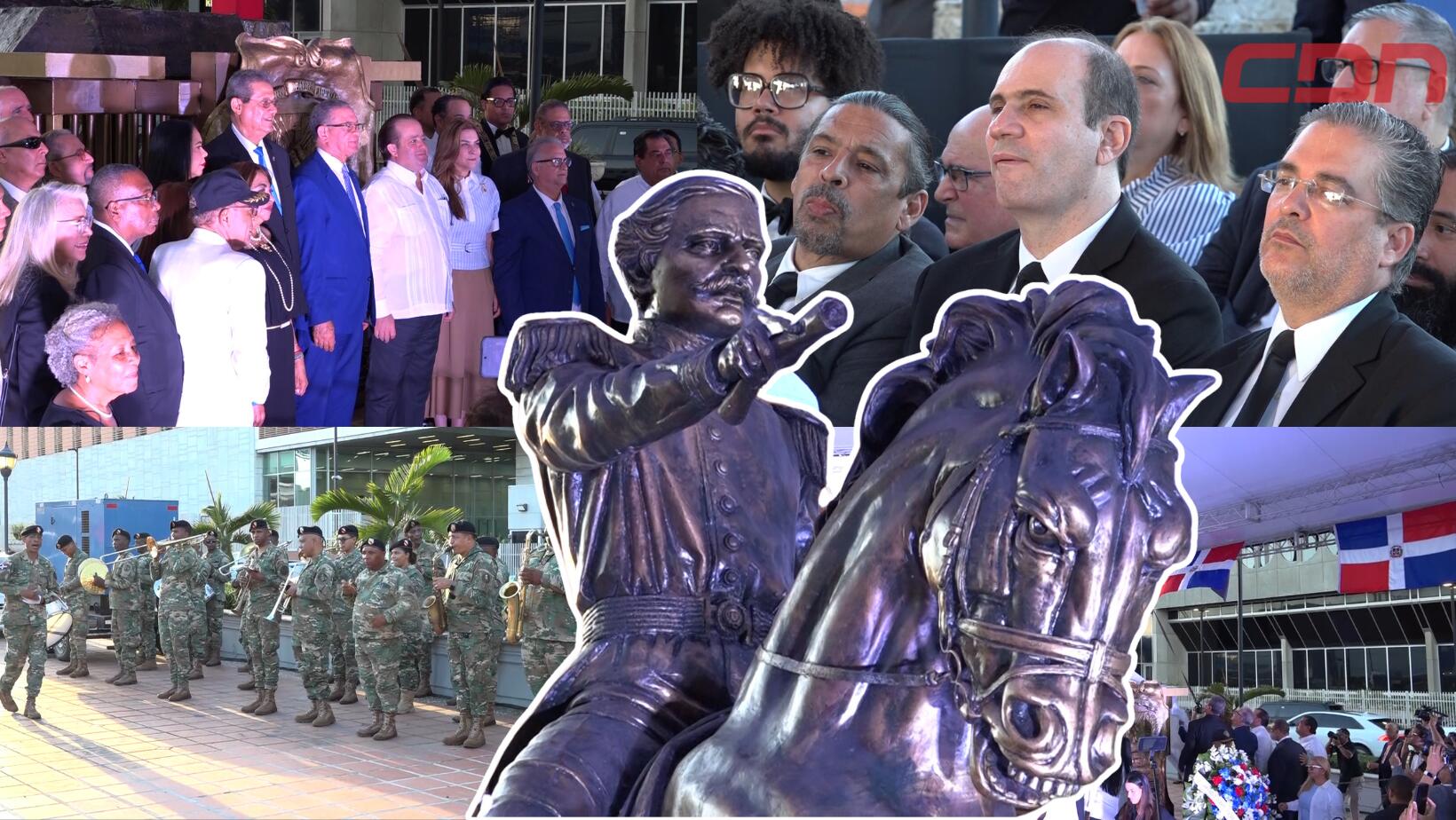 Instituto Duartiano devela primera estatua de Juan Pablo Duarte