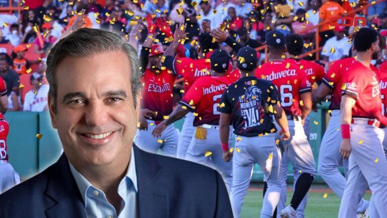 Abinader felicita a los Leones del Escogido por su triunfo