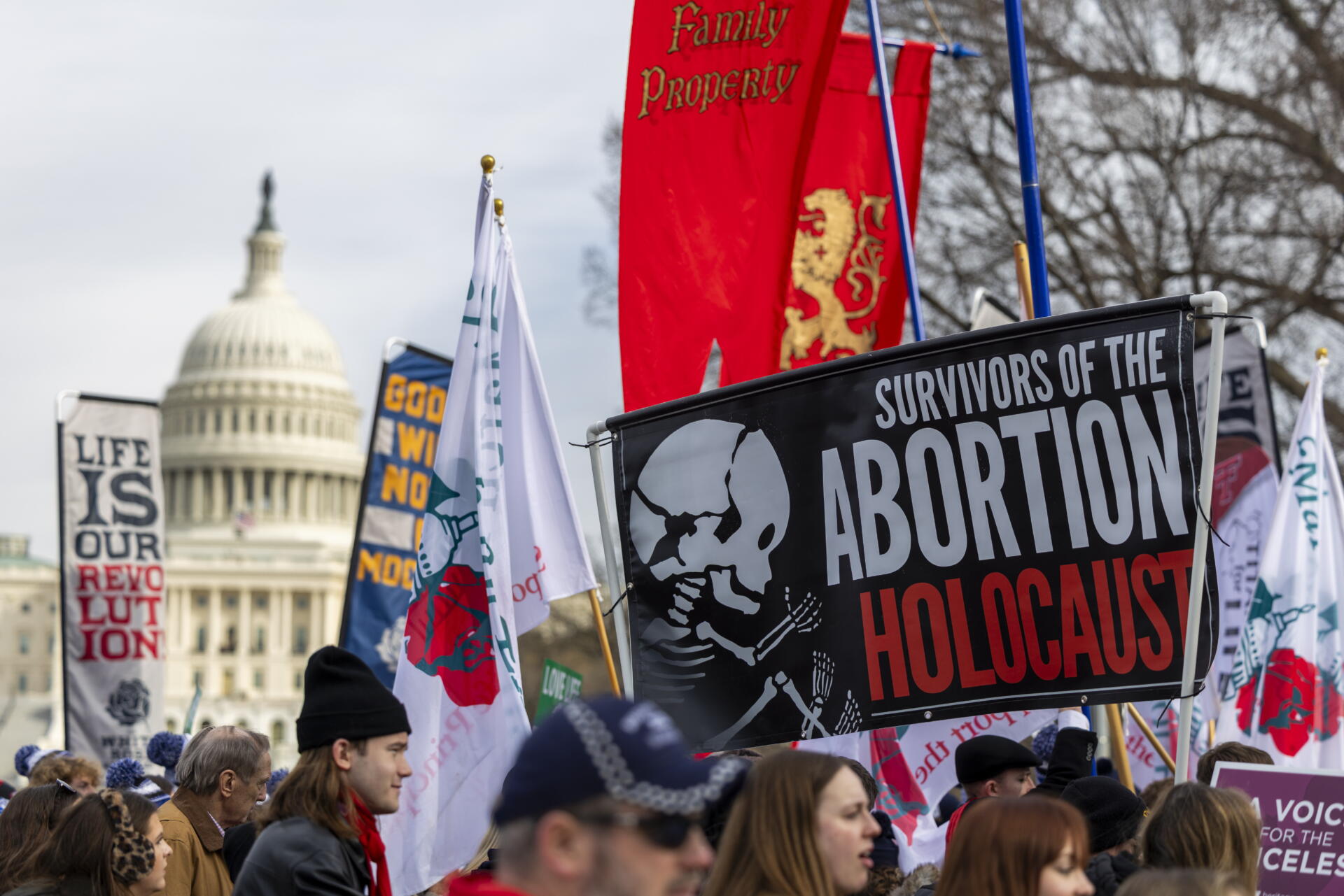 Marcha antiaborto en Washington con apoyo Trump