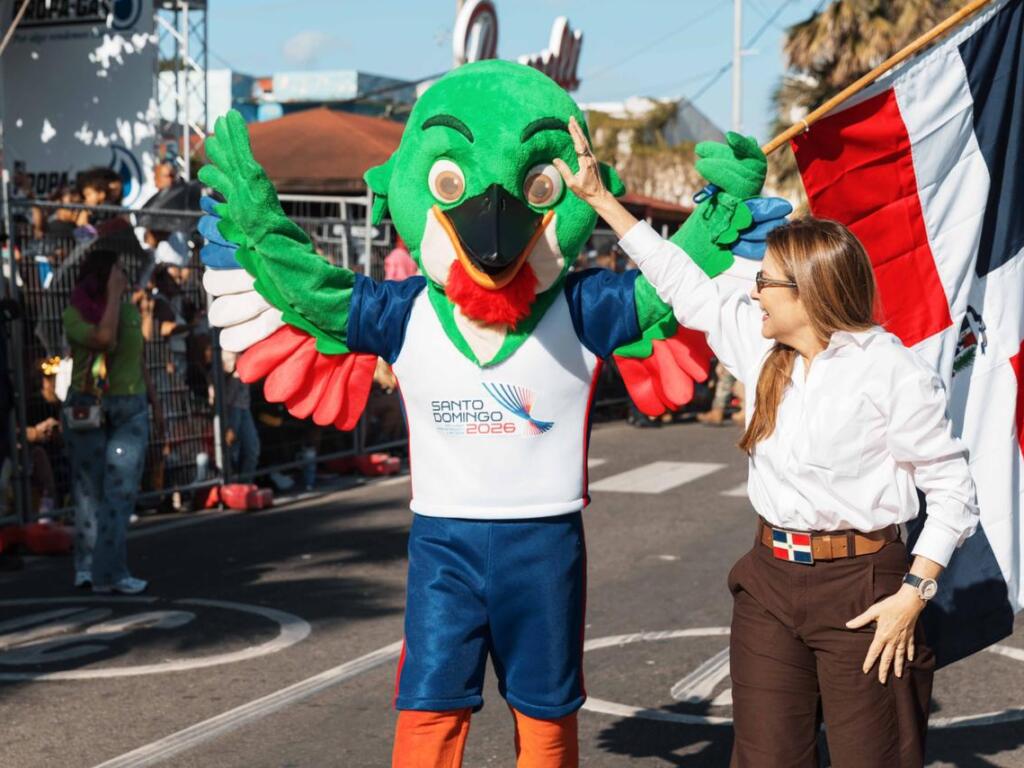 Carolina Mejía inaugura el carnaval del Distrito Nacional 2026