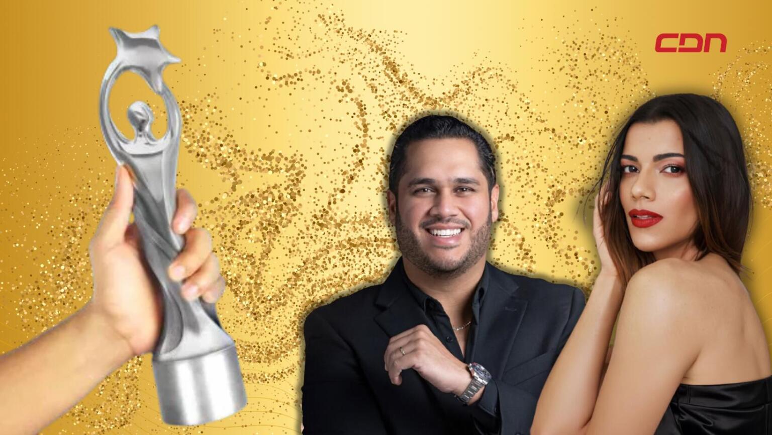 Nashla Bogaert y Juan Carlos Pichardo en Premio Soberano
