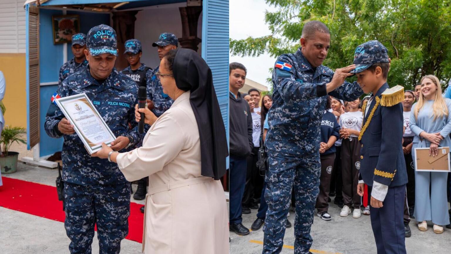 Coronel Robert Abreu recibe otro reconocimiento en Hato Mayor