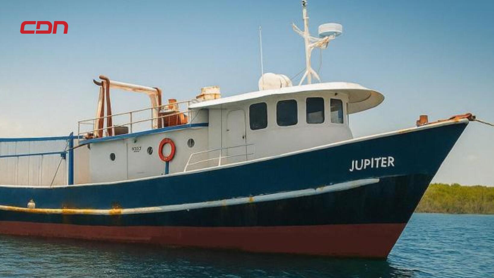 Hallan con vida a los cuatro tripulantes del barco Júpiter