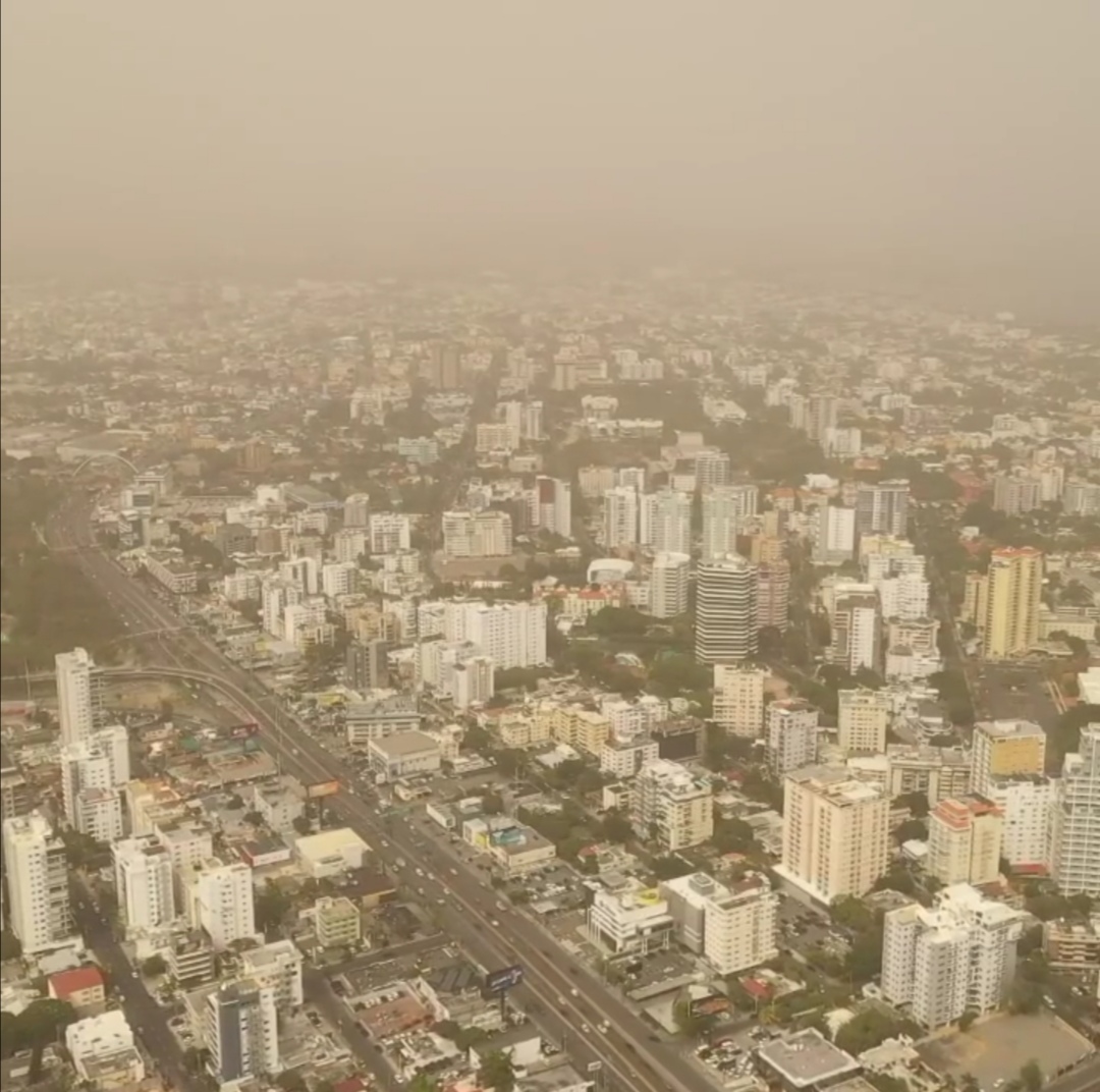 Polvo del Sahara llega a RD: se prevé nube permanezca hasta el sábado