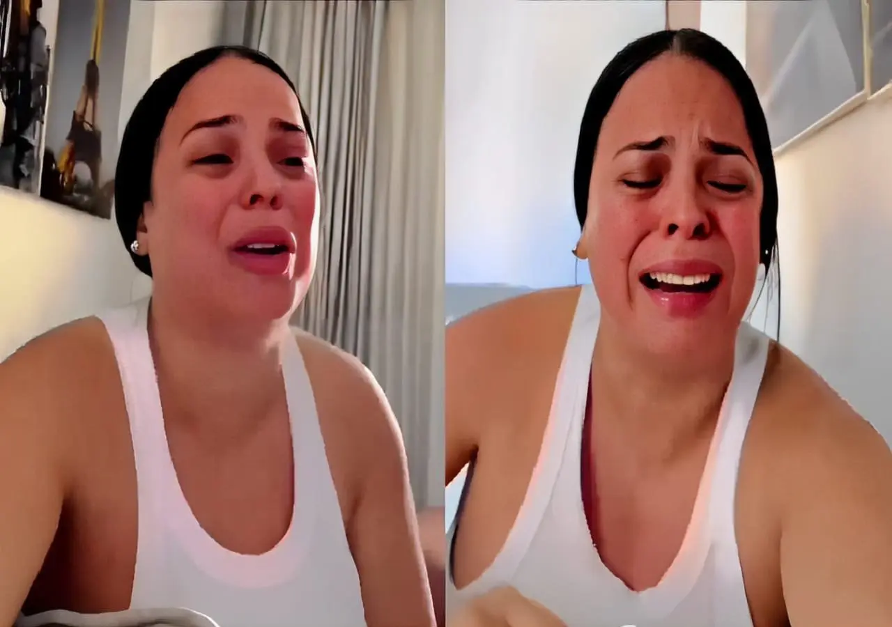 Ella llora de impotencia por sus facturas de luz