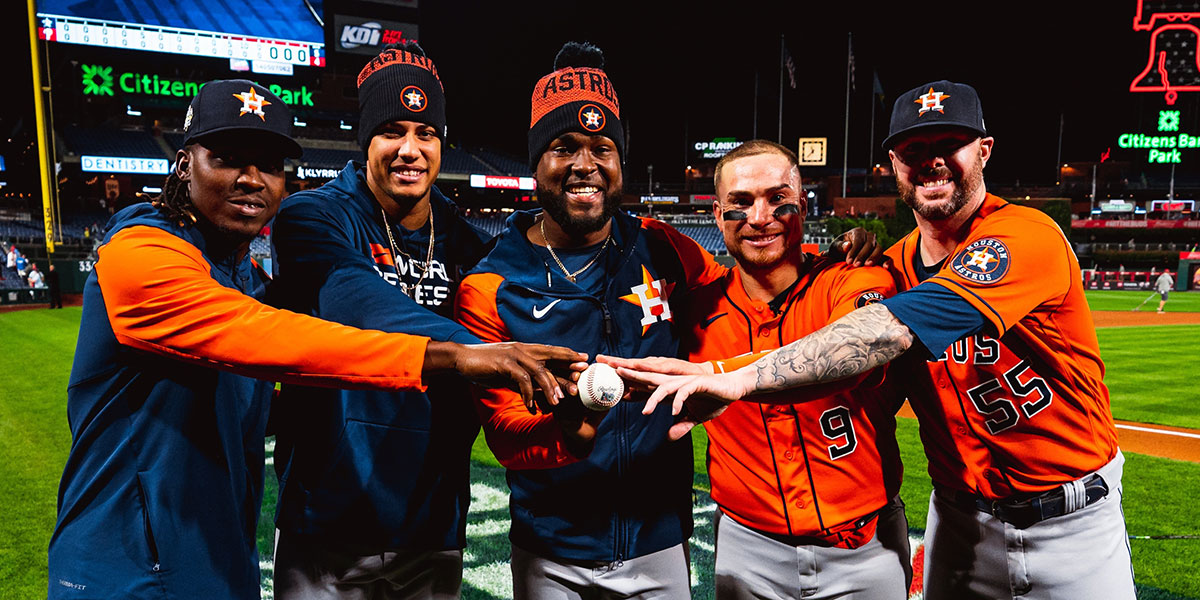 Los Astros celebran en grande su título de campeones de la Serie ...