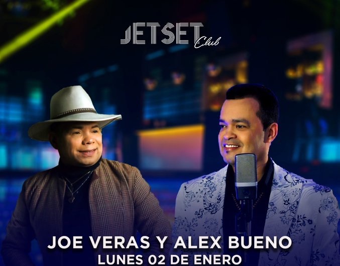Este lunes en Jet Set: Alex Bueno y Joe Veras - Periódico elCaribe