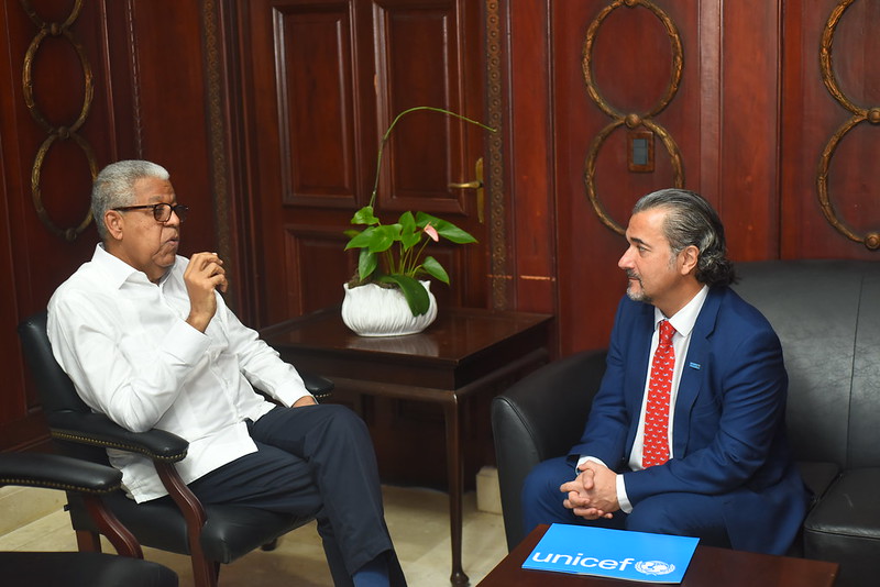 Asignan nuevo representante de UNICEF en RD; Reitera compromiso...