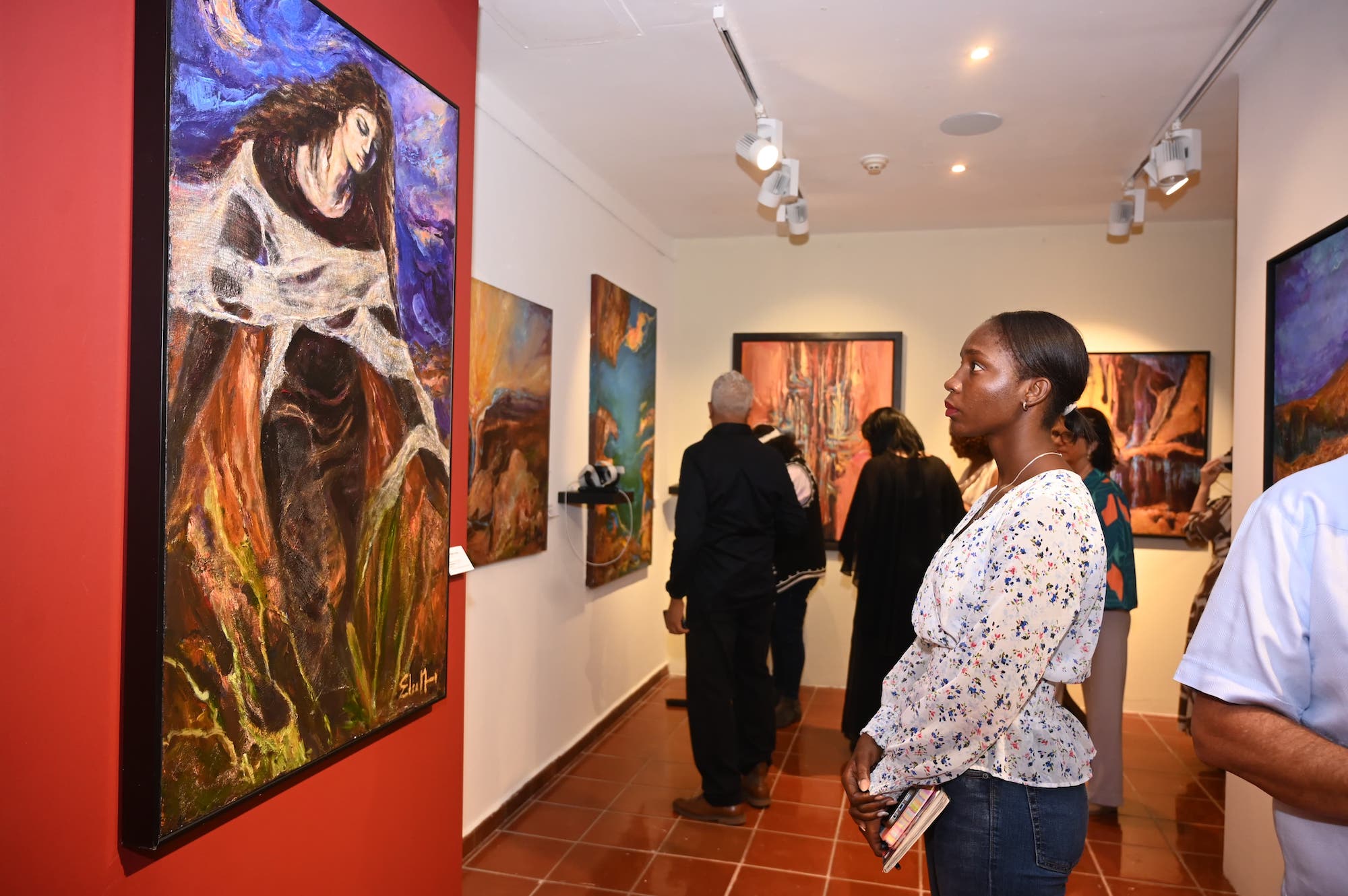 Elsa Núñez expone Homenaje a la madre tierra - Periódico elCaribe