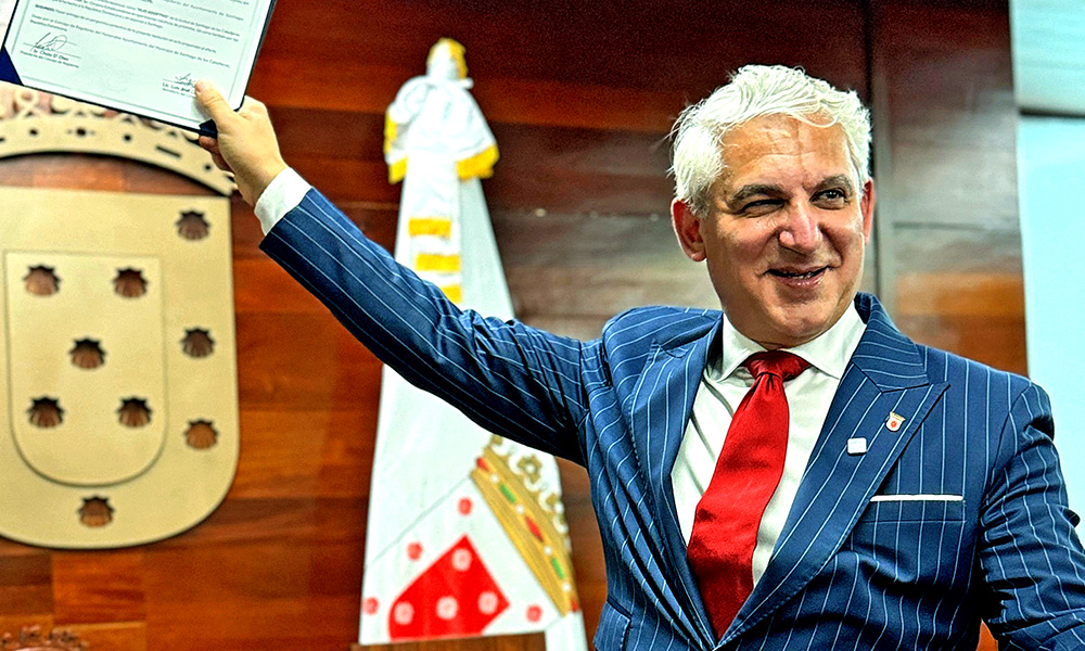 Doctor David Samadi declarado como Hijo Adoptivo de Santiago ...