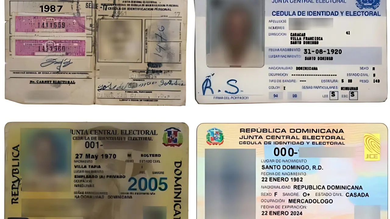Tabla comparativa: vieja vs nueva cédula dominicana