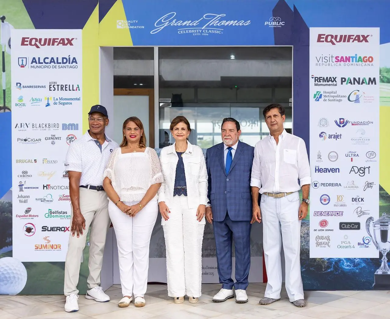 Raquel Peña lidera inicio del Grand Thomas Celebrity Classic XIX