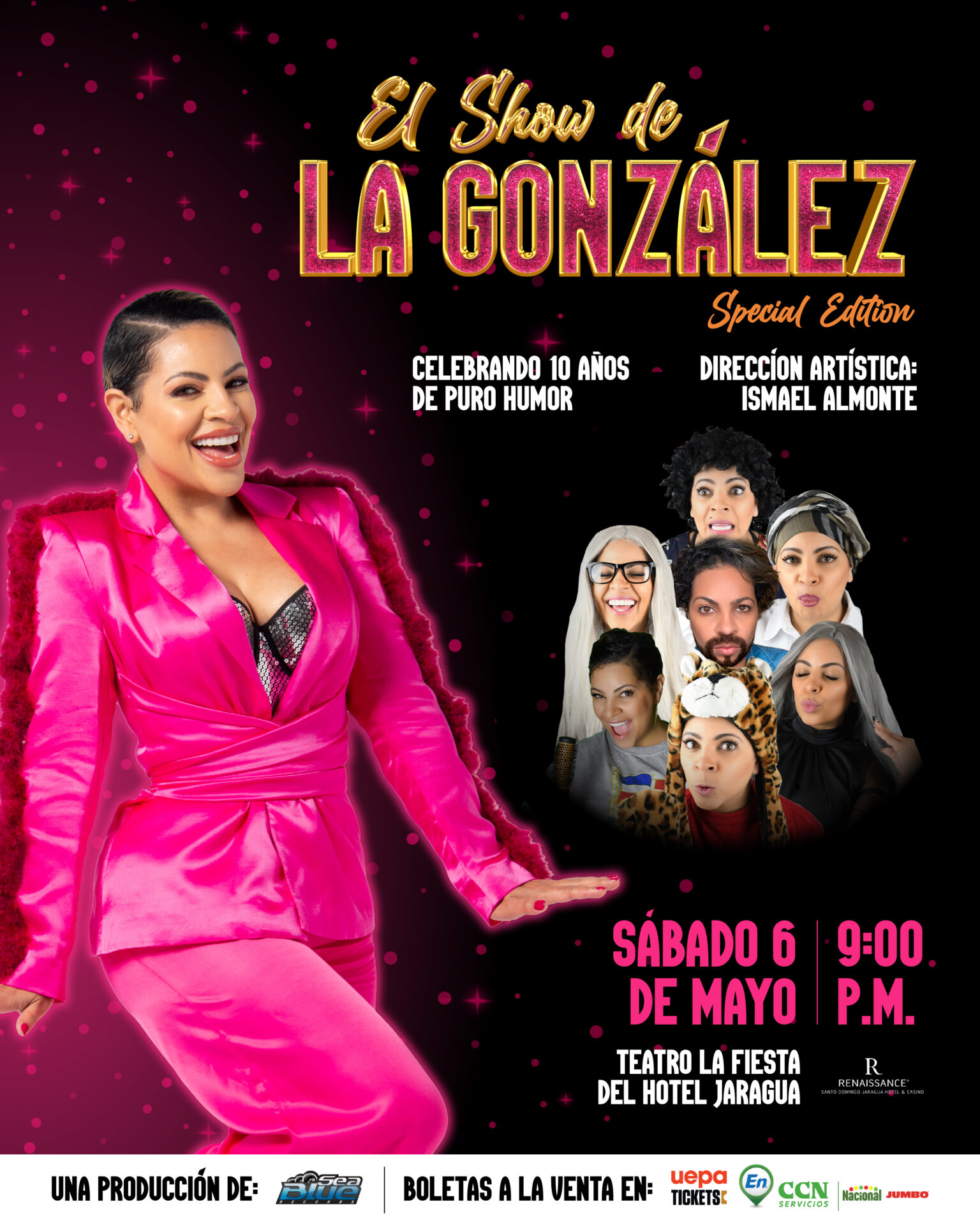 La González llega al Jaragua con invitados especiales