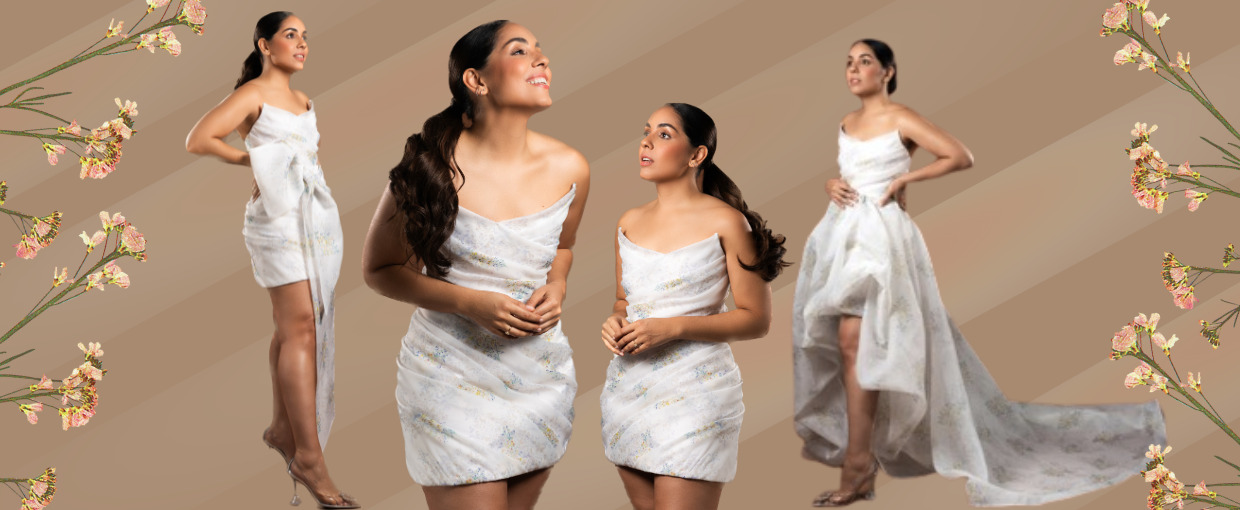 El vestido de novia de Yazmín Yeara